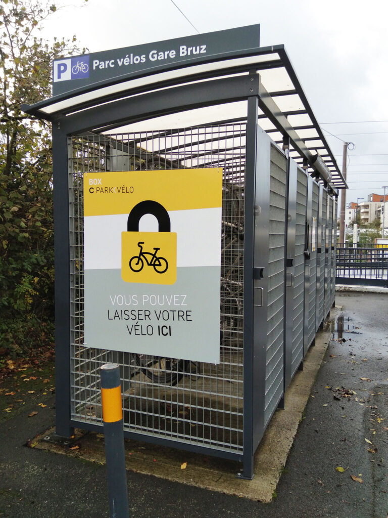 Box vélo Gare - Bruz - C-Park
