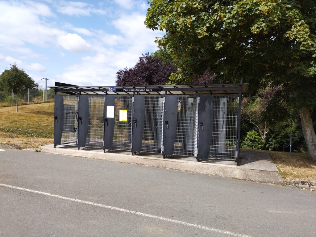 Box vélo Cesson Gare - C-Park